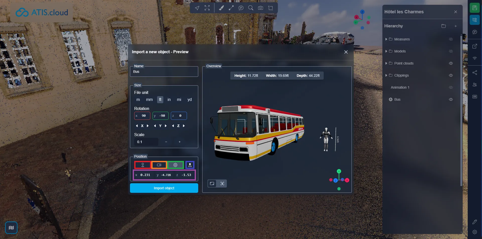 Simulating Your Projects with Sketchfab | ATIS.cloud