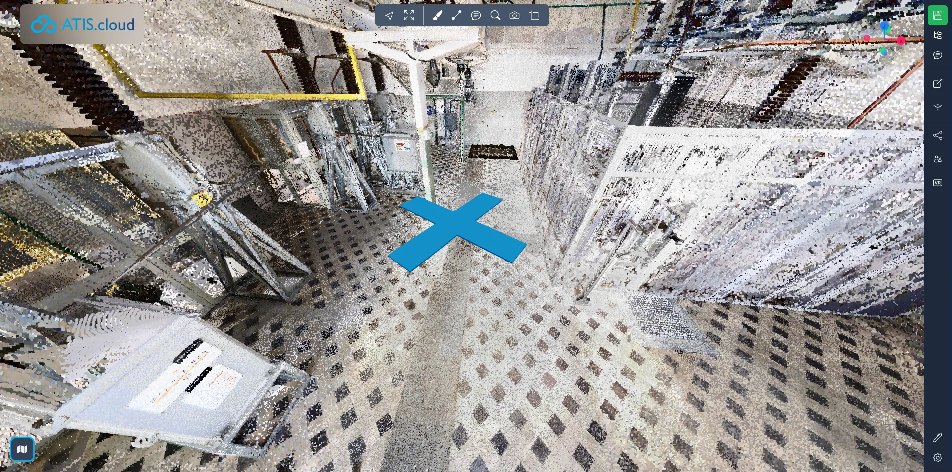 Add primary 3D elements | ATIS.cloud