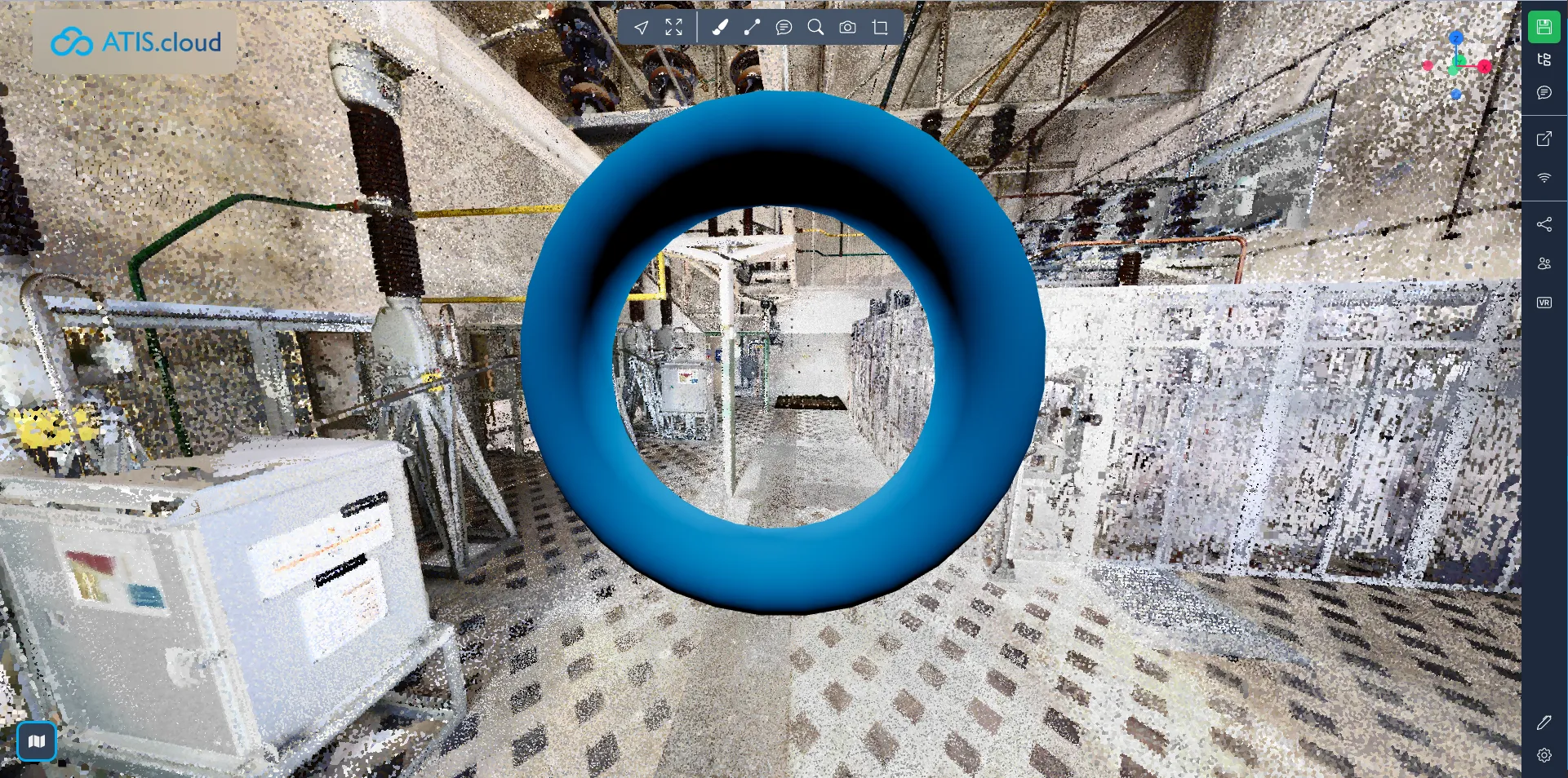 Add primary 3D elements | ATIS.cloud