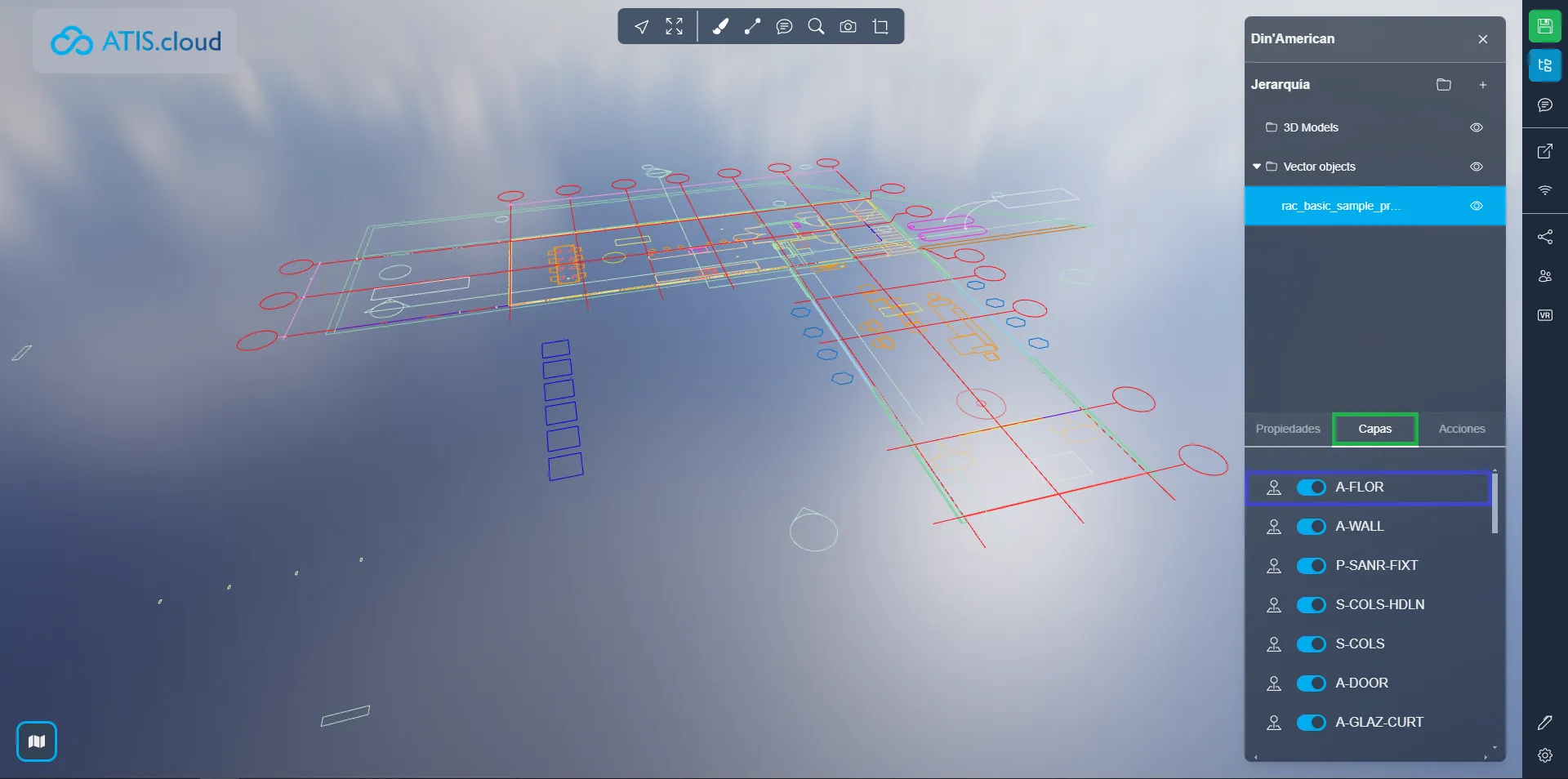 Interacting with DXF Files | ATIS.cloud