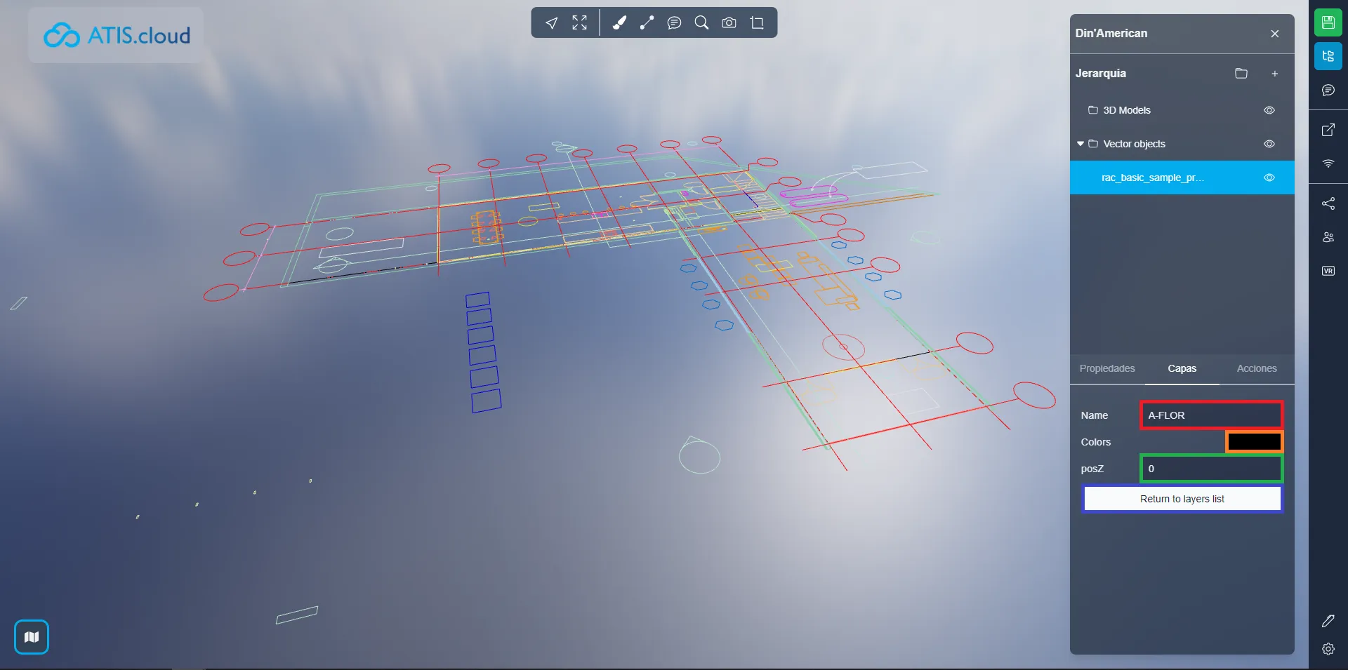 Interacting with DXF Files | ATIS.cloud