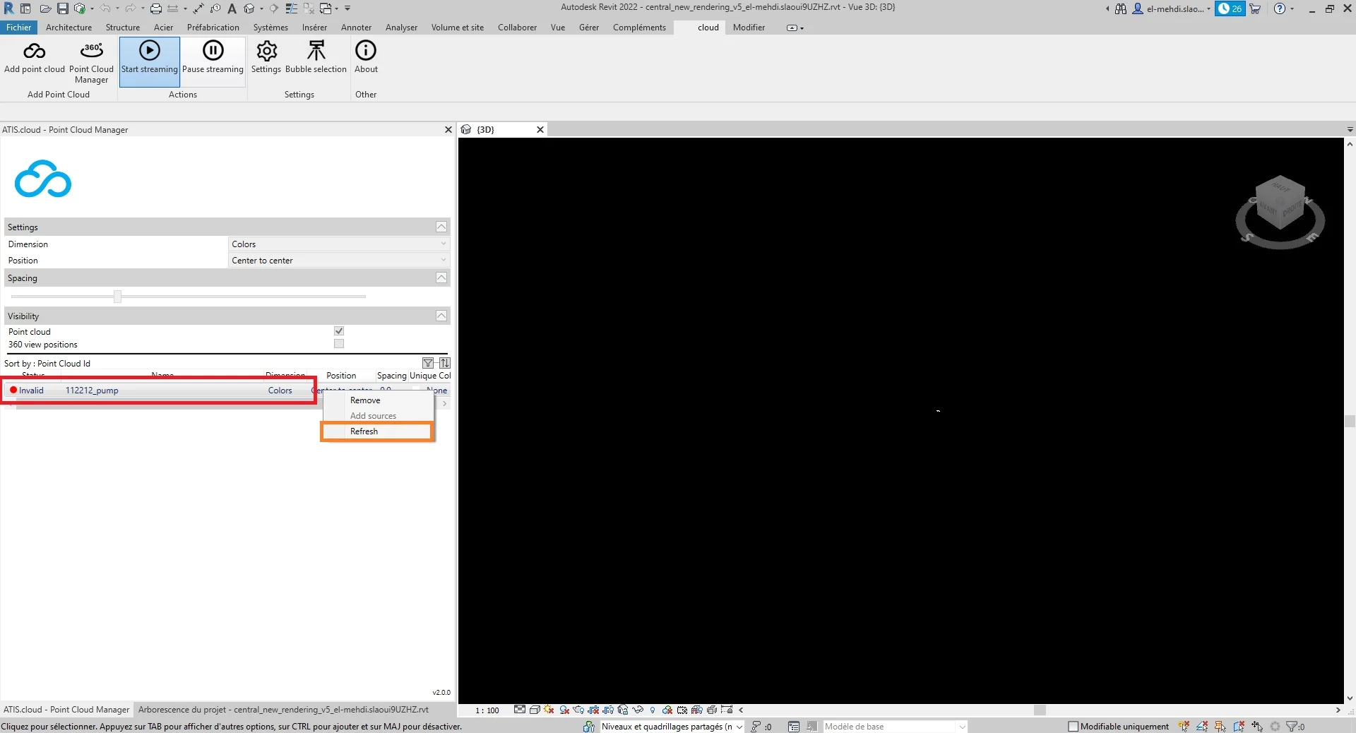 Autodesk Revit Plug-in - Regenerate Point Cloud | ATIS.cloud