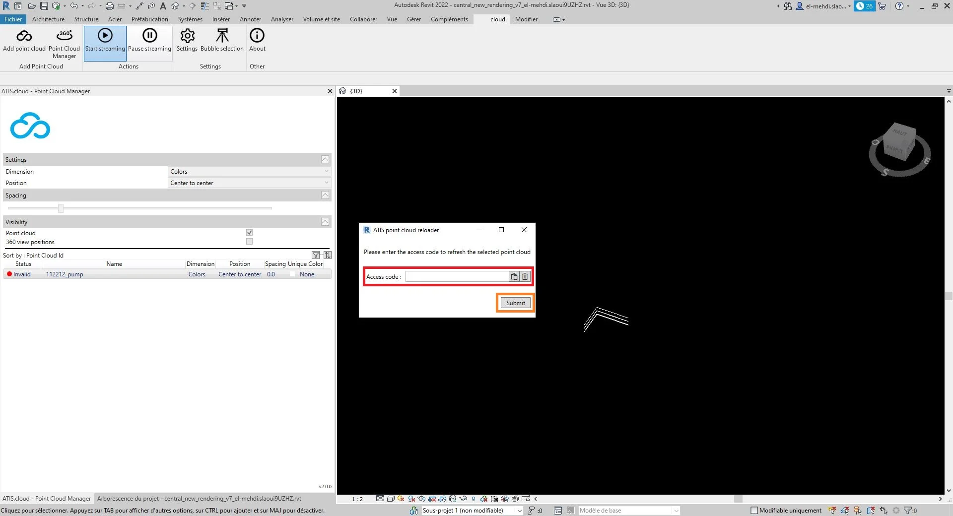 Autodesk Revit Plug-in - Regenerate Point Cloud | ATIS.cloud
