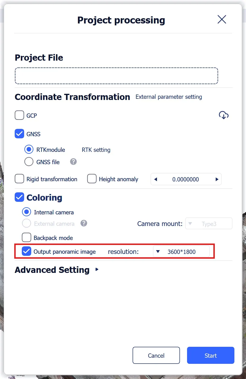 XGRIDS LixelStudioから点群と360°画像をエクスポートする | ATIS.cloud