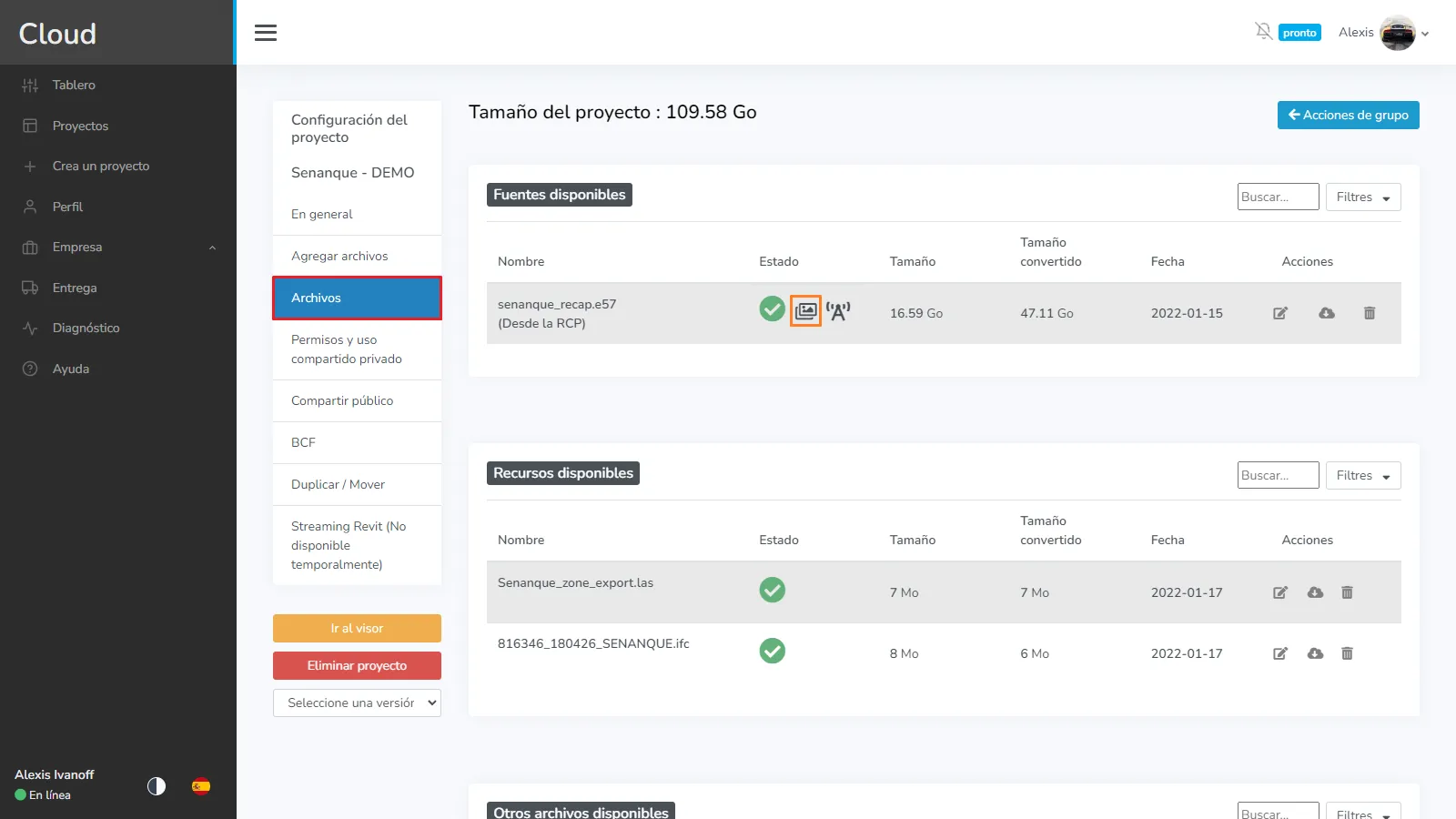 Centro de ayuda - Descargar imágenes de 360 ° de una fuente - ATIS.cloud