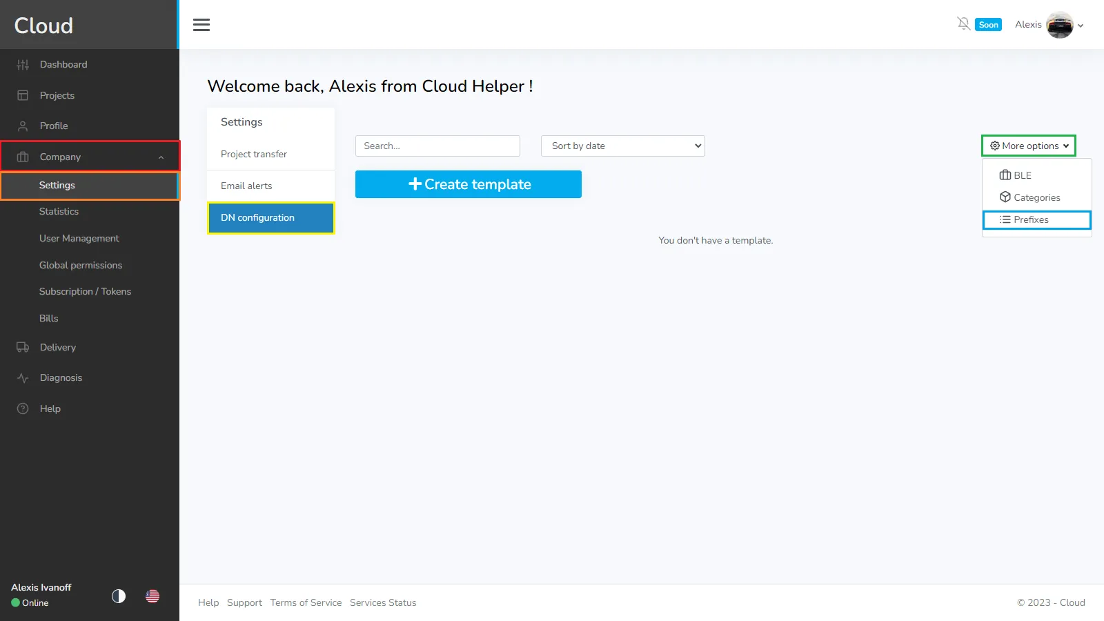 Using the Delivery Note (DN) Prefix | ATIS.cloud