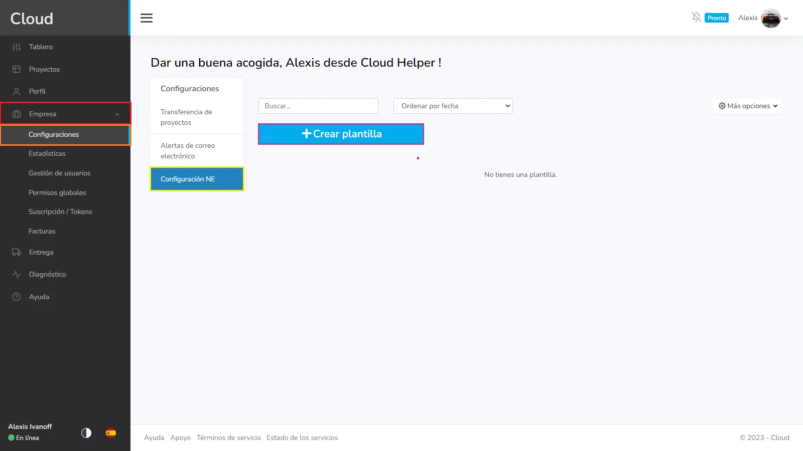 Uso de las Plantillas de Nota de Entrega (DN) | ATIS.cloud